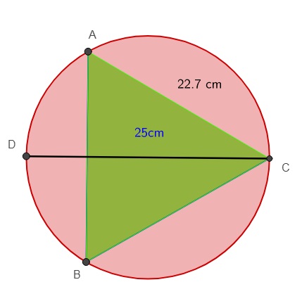 Constructing an Equilateral Triangle Inscribed in a Circle Practice ...