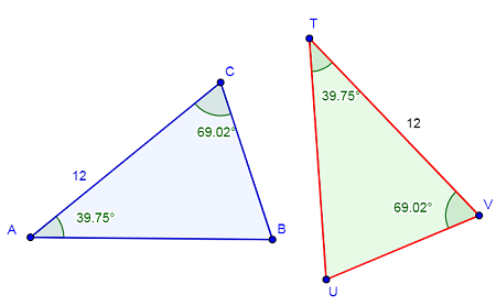 Using the ASA Congruence Theorem Practice | Geometry Practice Problems ...