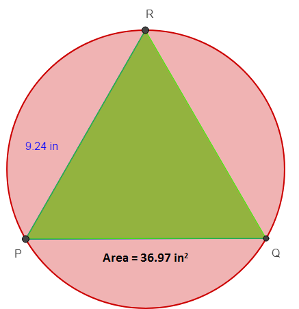 Constructing an Equilateral Triangle Inscribed in a Circle Practice ...