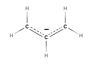 Drawing all Resonance Structures & the Resonance Hybrid for a Given ...