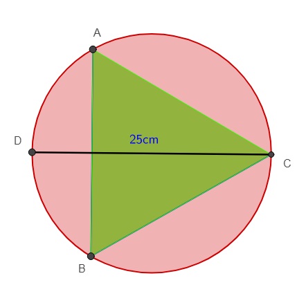 Constructing an Equilateral Triangle Inscribed in a Circle Practice ...