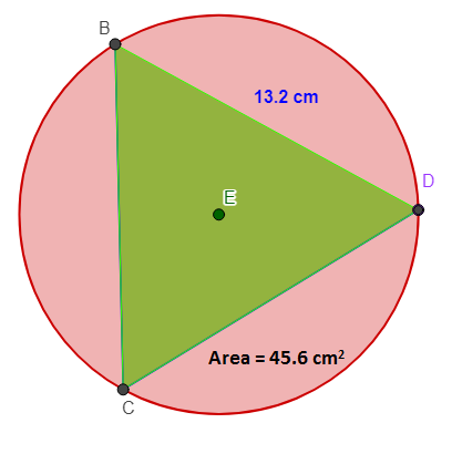 Constructing an Equilateral Triangle Inscribed in a Circle Practice ...