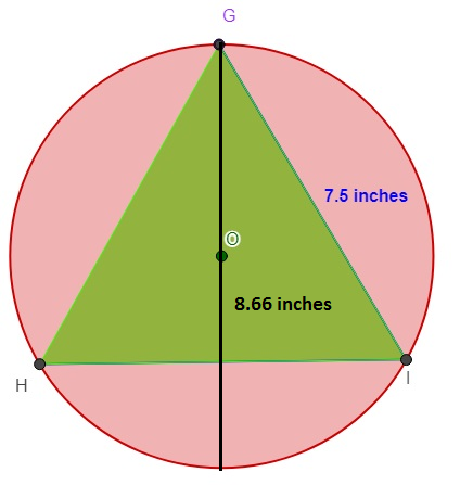 Constructing an Equilateral Triangle Inscribed in a Circle Practice ...
