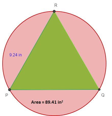 Constructing an Equilateral Triangle Inscribed in a Circle Practice ...