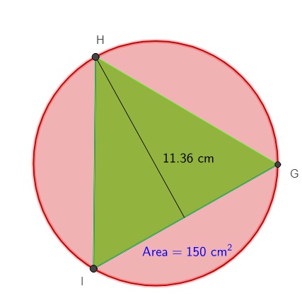 Constructing an Equilateral Triangle Inscribed in a Circle Practice ...