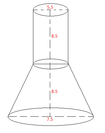 Finding the Volume of a Composite Figure Practice | Geometry Practice ...