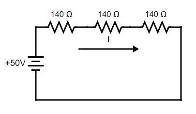 Determining the Relative Voltage Difference Across Equal Resistors in ...