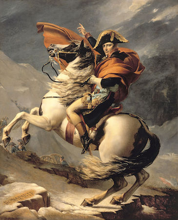 Napoleon Crossing the Alps by Jacques-Louis David | Study.com