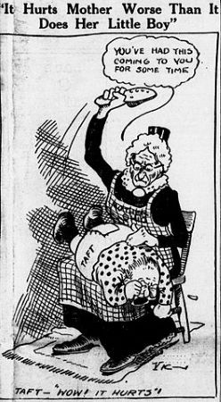 Dollar Diplomacy Taft Political Cartoon