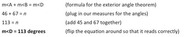 Exterior Angle Theorem | Definition, Formula & Examples - Lesson ...