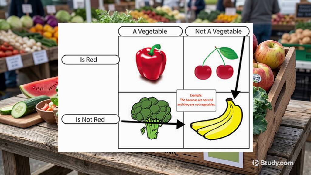 What is a Carroll Diagram? - Definition & Examples - Lesson | Study.com