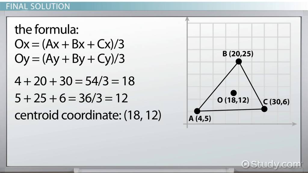 Centroid Theorem Centroid Theorem