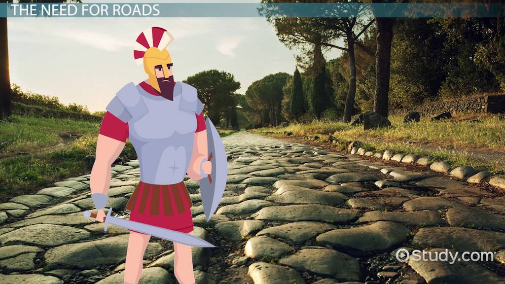 Ancient Roman Roads | Facts, Construction & History - Lesson | Study.com