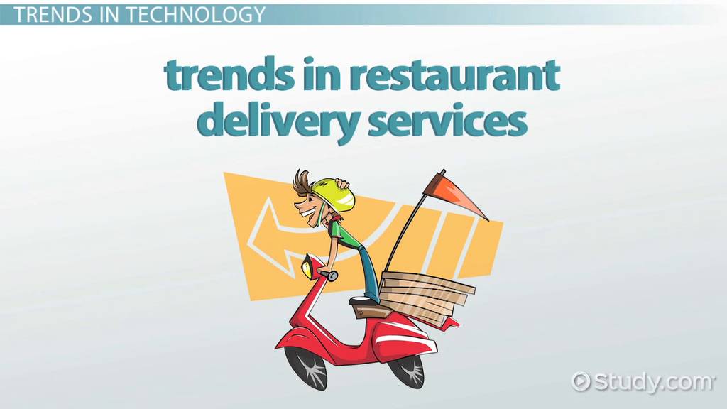 Trends in Restaurant Delivery Services - Lesson | Study.com