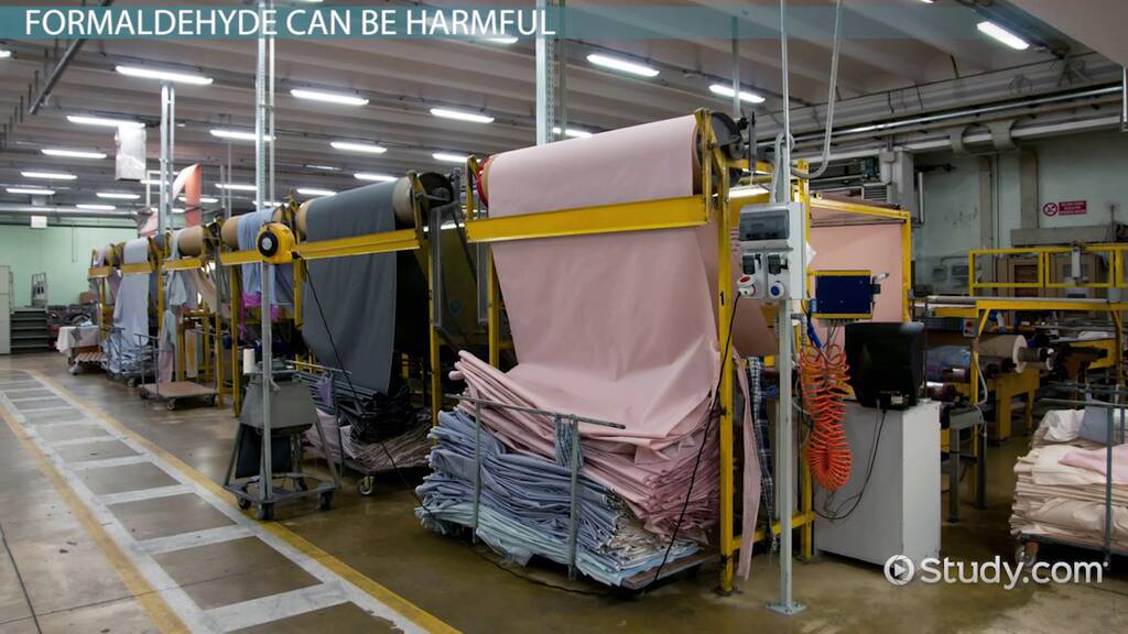 Formaldehyde in Clothing | Negative Effects, Limits & Testing - Video ...
