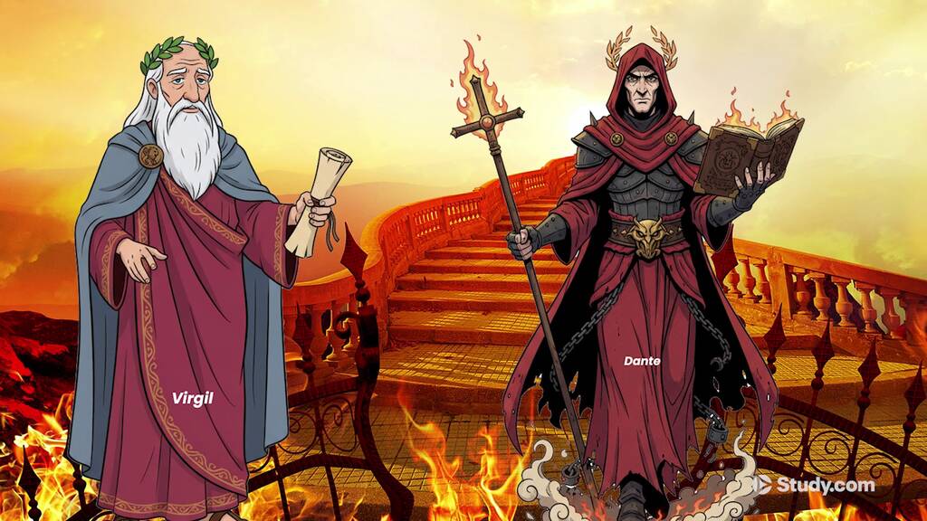 Virgil Tells Dante What The Shewolf Represents And How It Relates To