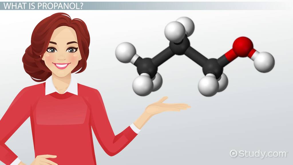 Propanol Definition, Formula & Structure - Video | Study.com