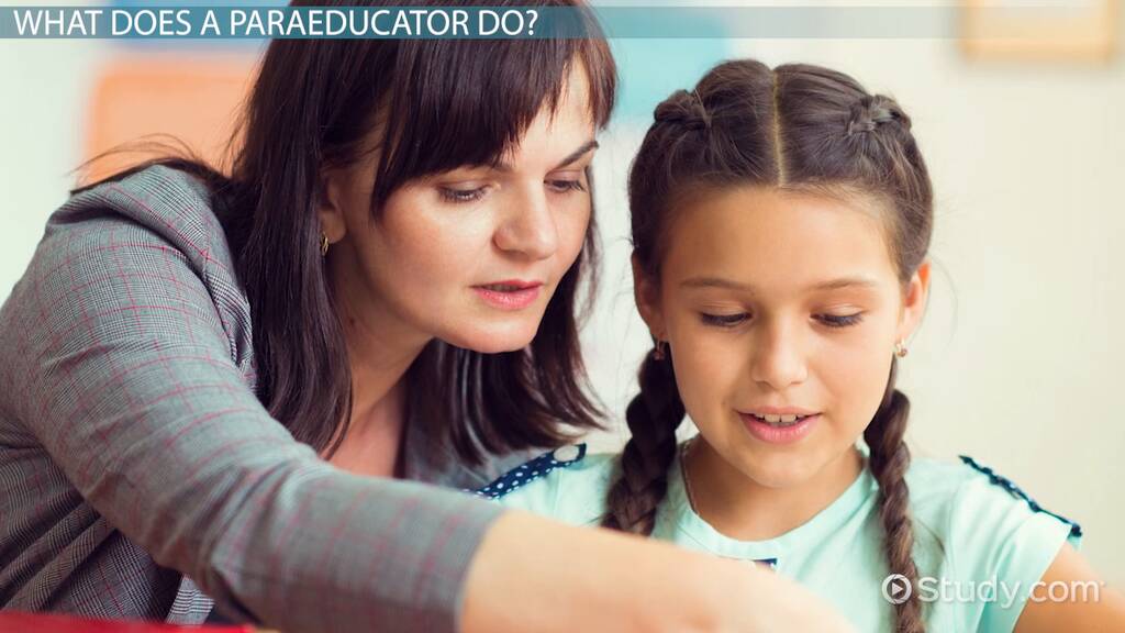 What Is A Paraeducator Lesson Study