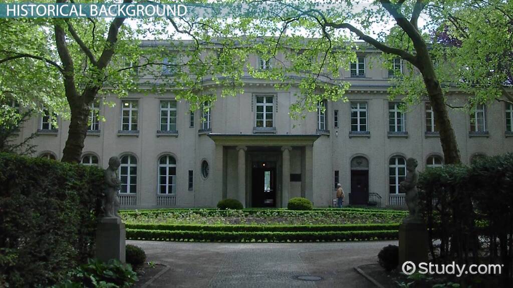 Final Solution in World War II | Overview, History & Result - Lesson ...