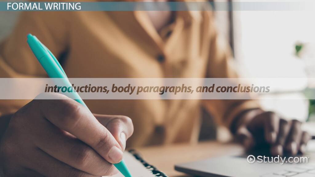 Formal vs. Informal Writing | Style, Structure & Examples - Video ...