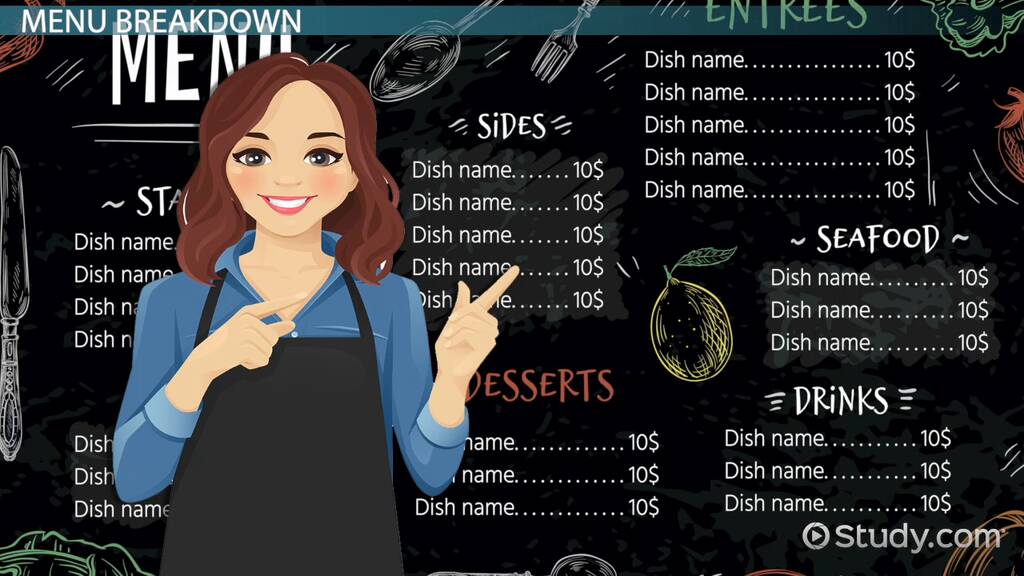 Menu Costs Pricing Structure Analysis Video Lesson Transcript Menu Costs Pricing Structure Analysis Video Lesson Transcript
