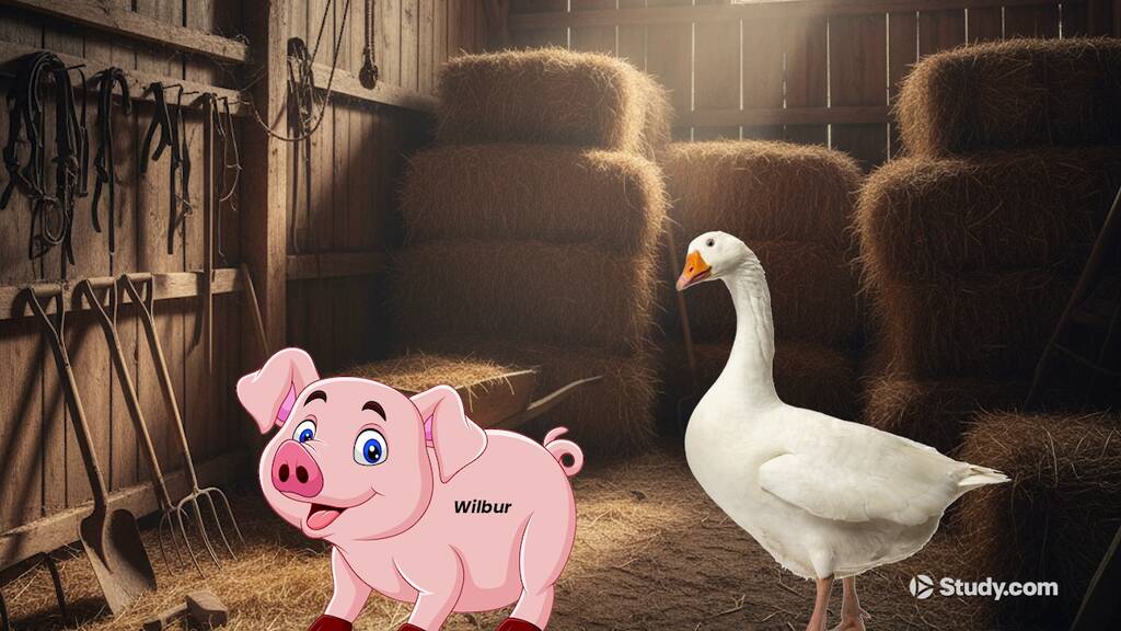 Charlotte's Web Animals | Overview & Quotes - Lesson | Study.com