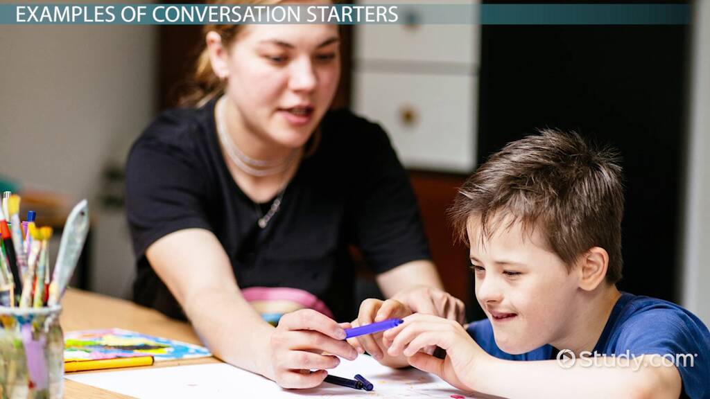 Conversation Starters For Children With Autism - Lesson | Study.com