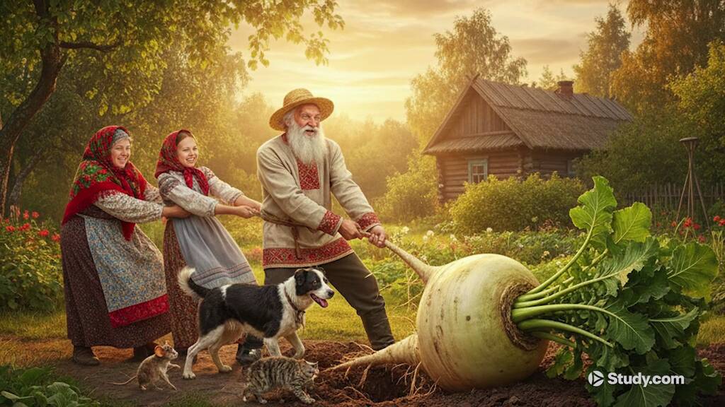 The Enormous Turnip Lesson Plan - Video | Study.com