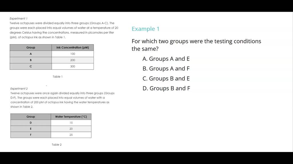 What is in Common in Experiments | Study.com ACT& Science Test Prep ...