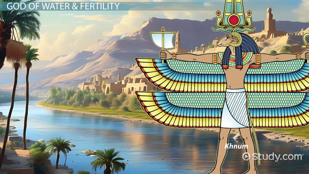 Ancient Egyptian God Khnum | Overview, Mythology & Temples - Video ...