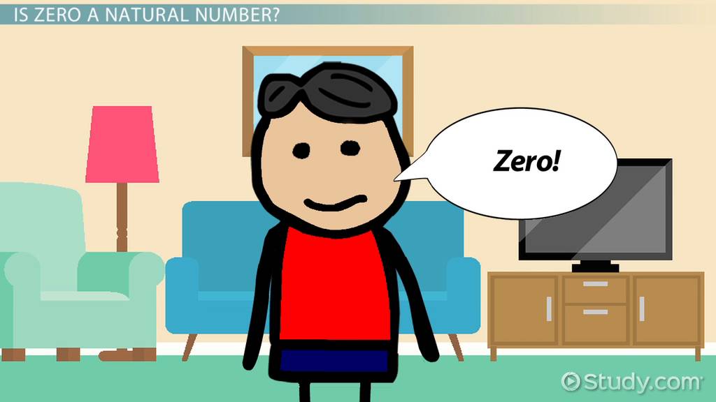 Is Zero A Natural Number Video Lesson Transcript Study