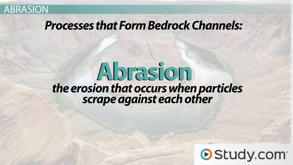 Bedrock Channels: Formation & Process - Video | Study.com