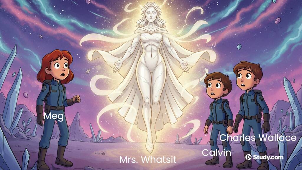 Mrs. Whatsit in A Wrinkle in Time by L'Engle | Character & Traits ...