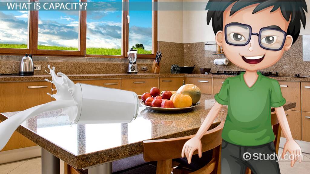 Capacity Lesson For Kids Definition Facts Lesson Study