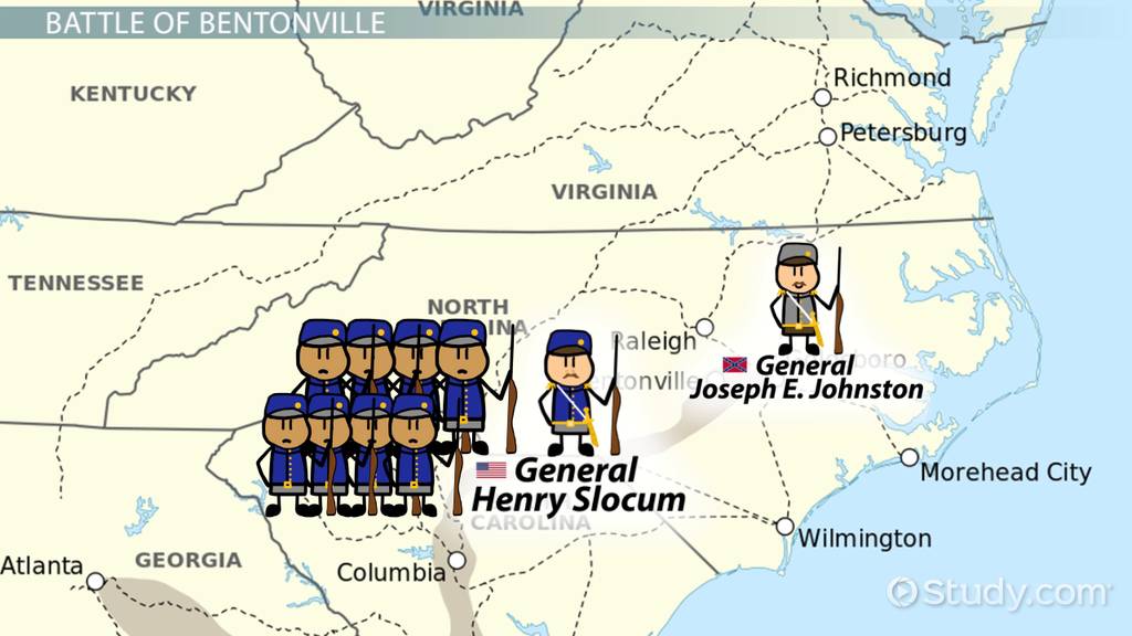 Battle of Bentonville: Facts & Summary - Video & Lesson Transcript ...