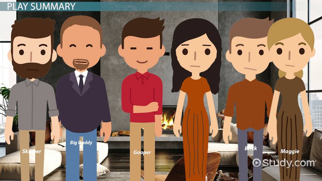 Cat on a Hot Tin Roof by T. Williams | Summary & Characters - Lesson ...