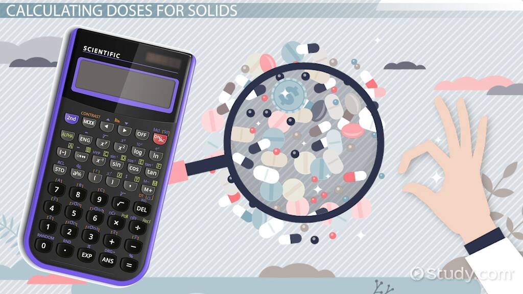 Medical Dosage Formula Calculation Conversions Lesson Study