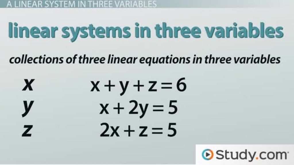 How To Solve A Three Variable Equation By Elimination Tessshebaylo