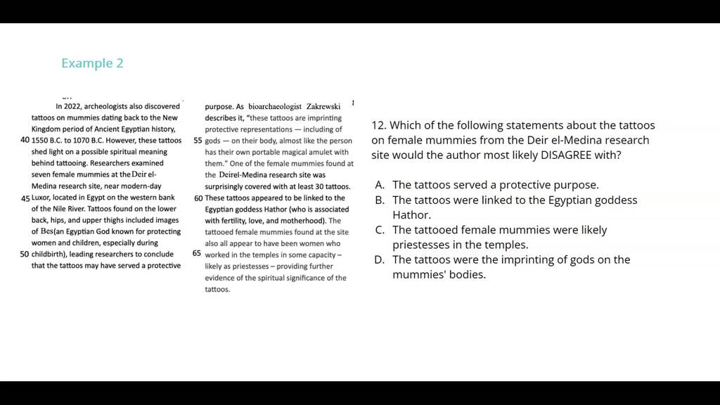 Author's Purpose - Agree or Disagree | Study.com ACT& Reading Test Prep ...