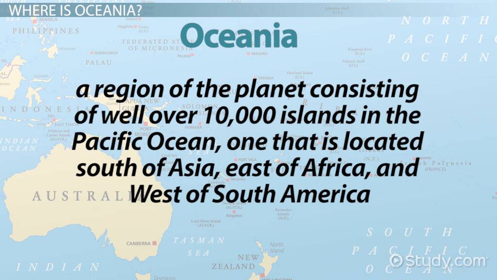 Oceania Countries Capitals Language Ethnicity Lesson Study