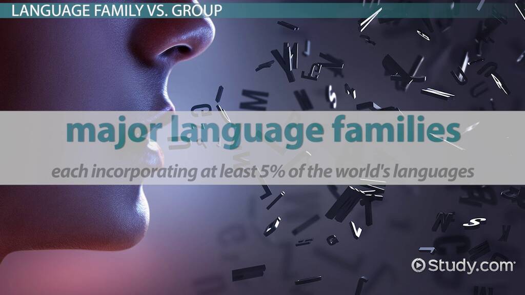 Language Family | Definition, Summary & Examples - Lesson | Study.com