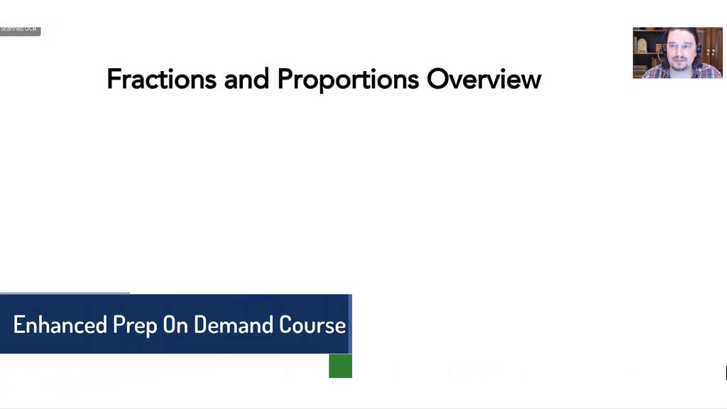 Fractions & Ratios - Fractions and Proportions: Study.com SAT& Math ...