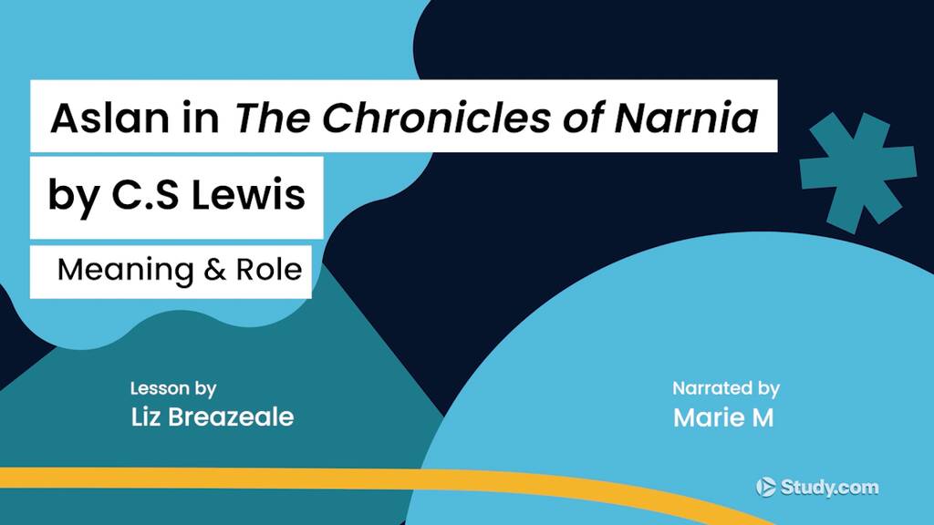 Aslan in The Chronicles of Narnia by C.S. Lewis | Meaning & Role ...