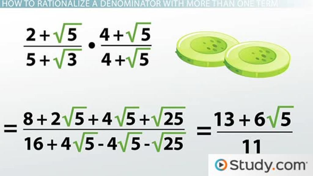 Simplifying Radicals Fractions Simplifying Radicals Fractions