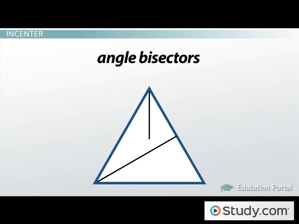 Properties Of Concurrent Lines In A Triangle Video Lesson Properties Of Concurrent Lines In A Triangle Video Lesson