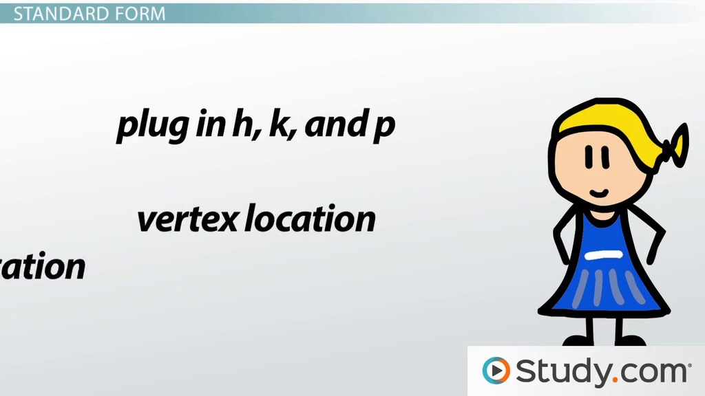 Parabola | Equation, Formula & Examples - Lesson | Study.com