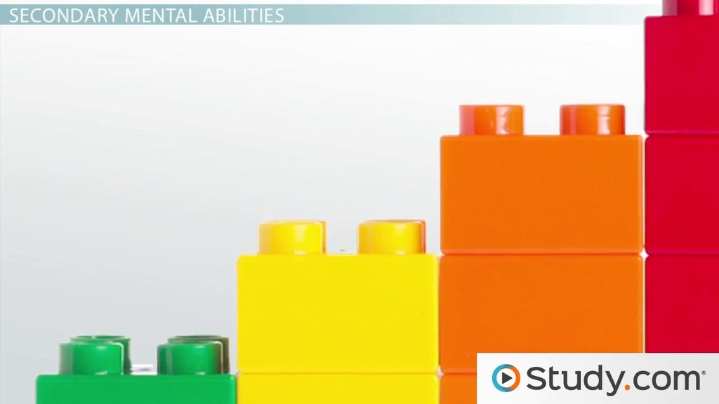 Primary & Secondary Mental Abilities: Definition & Examples - Lesson ...