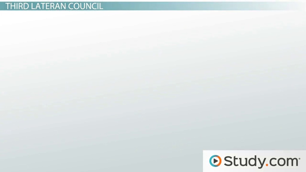 The Lateran Councils | Overview, History & Accomplishments - Lesson ...
