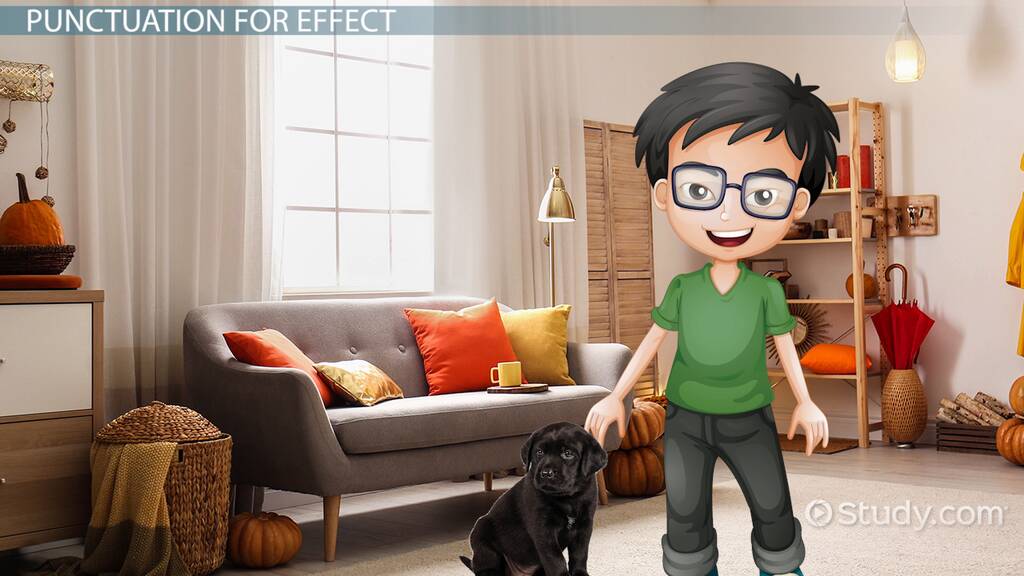 Choosing Punctuation for Effect: Lesson for Kids - Video | Study.com
