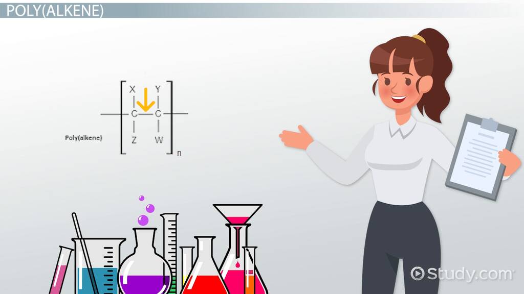 Polymerization of Alkenes | Process & Examples - Video | Study.com